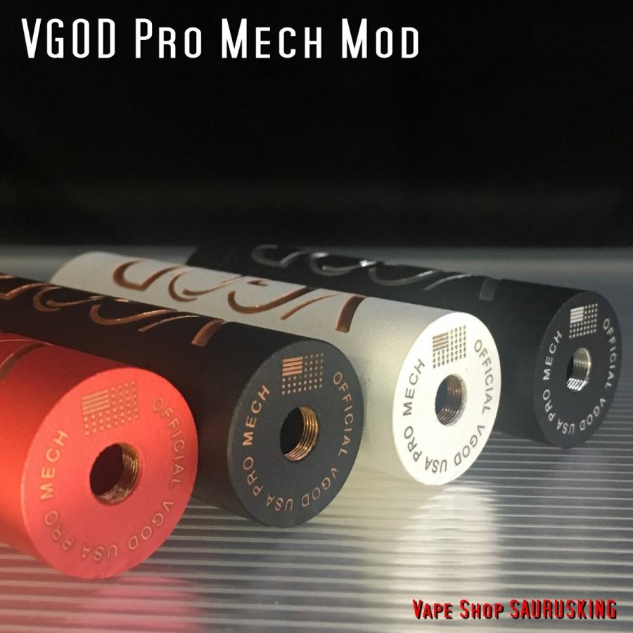 VGOD Pro Mech Mod color:Red / ブイゴッド プロ メックモッド*正規品*VAPE メカニカル ...