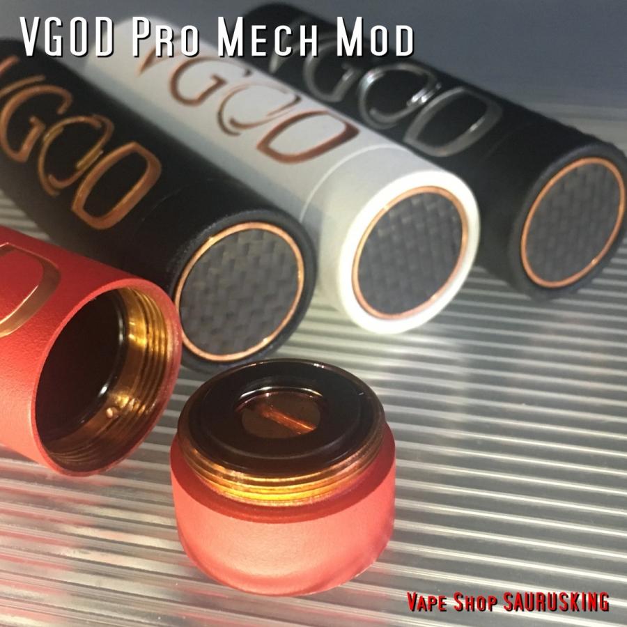 VGOD Pro Mech Mod color:Red / ブイゴッド プロ メックモッド*正規品*VAPE メカニカル ...