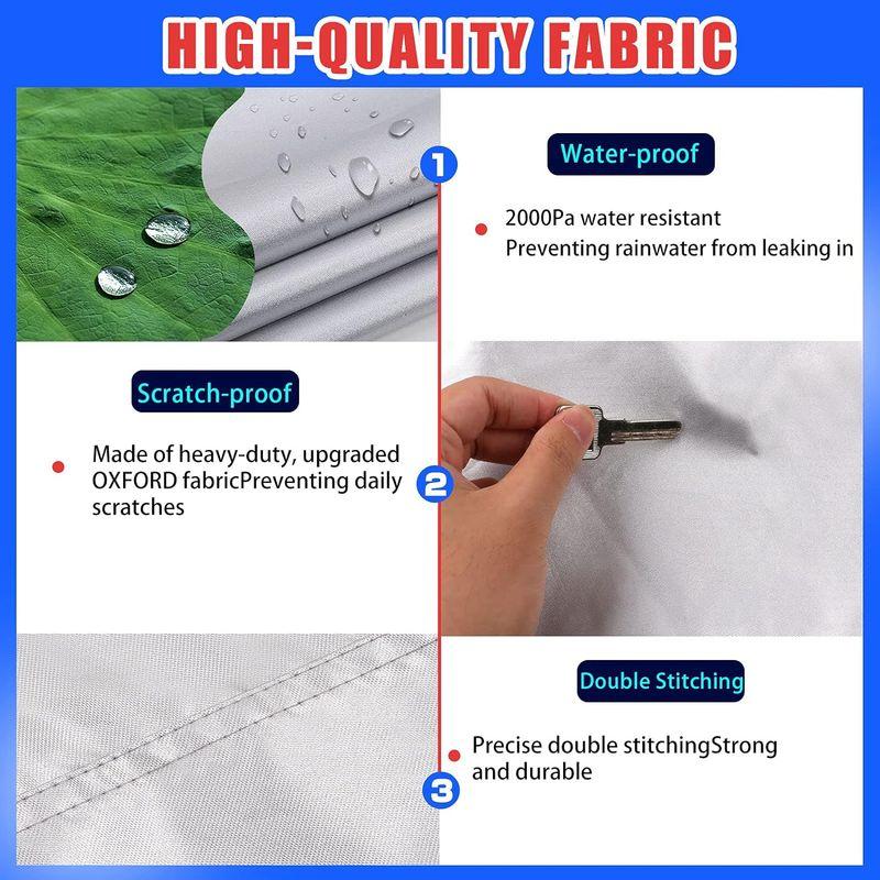 Rosefray バイクカバー 6L-BOX 210D 厚手 255cmまで対応 スマートサイズ 高機能 撥水 UVカット 大型 車体カバー : サボイア - 通販 - Yahoo!ショッピング