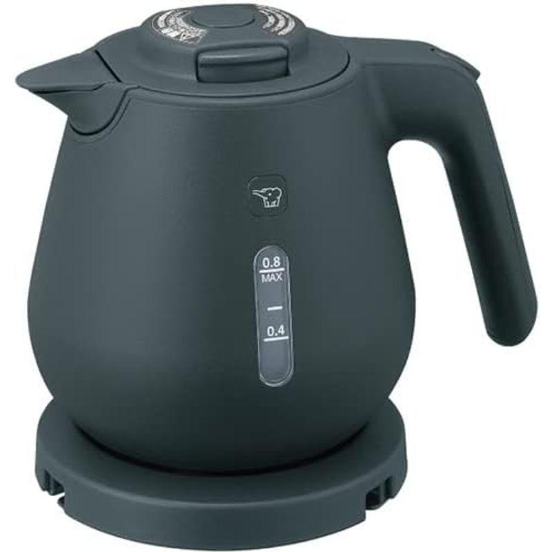 ZOJIRUSHI 象印 電気ケトル 0.8L ハイパワー1300W スレートブラック CK-DB08-BM : サボイア - 通販 - Yahoo!ショッピング