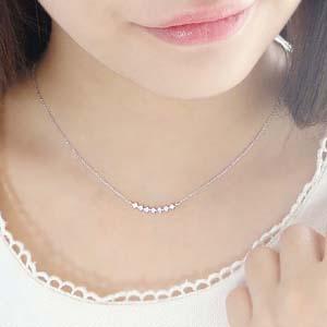 K18 WG YG PG 0.23ct ダイヤモンド ラインネックレス 送料無料 ペンダント 0.23カラット 18k 18金 上品 ダイア ゴールド 人気 ダイヤ SAN0007 ...