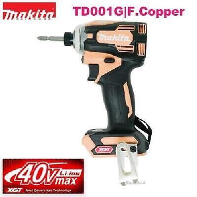 Makita TD001GZFC TD001G 40V Max XGT Rechargeable Impact Driver Copper ...
