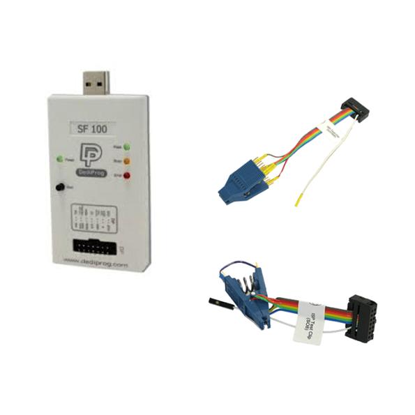 dediprog SF100(USB cable,ISP cable,adapter付属)/SO16W 300mil (ISP-TC-16)/SO8 (ISP-TC-8) セット : sb18 ...