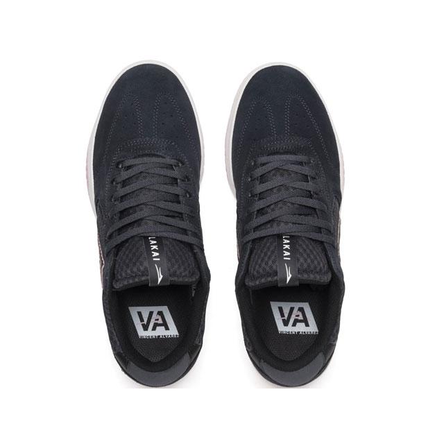 ラカイ Lakai ATLANTIC CHARCOAL/PINK SUEDE アトランティック チャコール/ピンク スエード スケート ...