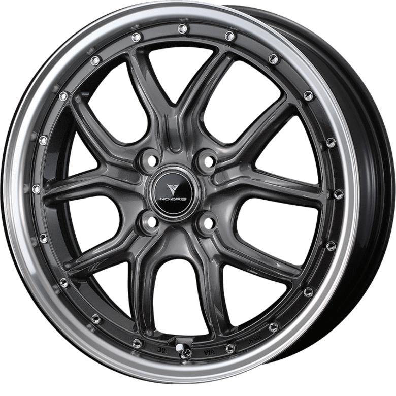 WEDS NOVARIS ASSETE S1 1650+45 4-100 GMT/P weds アルミホイール [506] : スーパーブブ ...