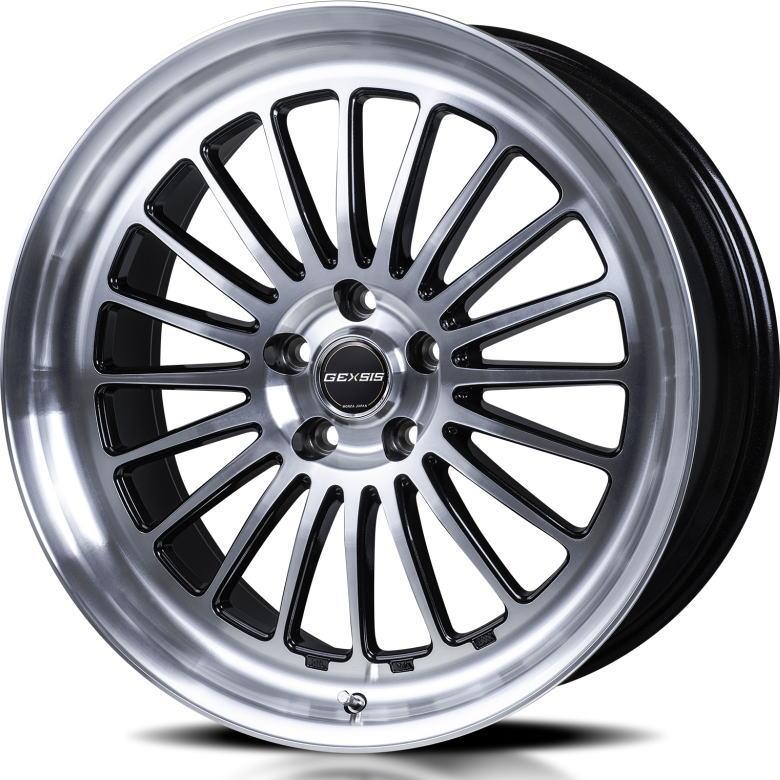MONZA JAPAN GEXSIS GF020 1980+35 5-114.3 PBK GF01 アルミホイール [509] : スーパー ...