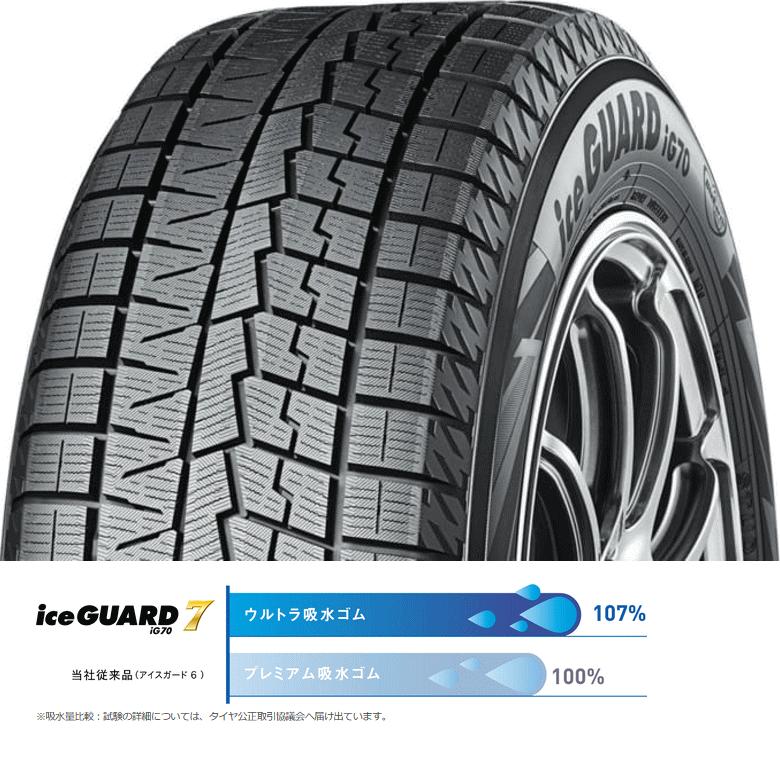 iceGUARD 7 195/50R16 84Q iG70 YOKOHAMA スタッドレスタイヤ [410] (f : ig70050 : スーパーブブ - 通販 - Yahoo!ショッピング