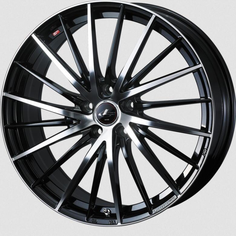 WEDS LEONIS JG 1980+43 5-114.3 Φ73 PBMC weds アルミホイール [508] : スーパーブブ - 通販 - Yahoo!ショッピング