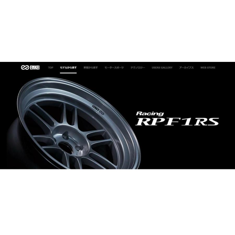 ENKEI Racing RPF1RS 18110-10 5-114.3 S アルミホイール [505] (k : スーパーブブ - 通販 - Yahoo!ショッピング