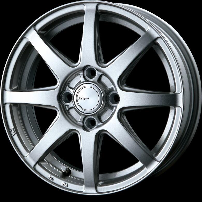 AZ sports LX-8 1555+43 4-100 CS INTER MILANO アルミホイール [510] : スーパーブブ - 通販 - Yahoo!ショッピング