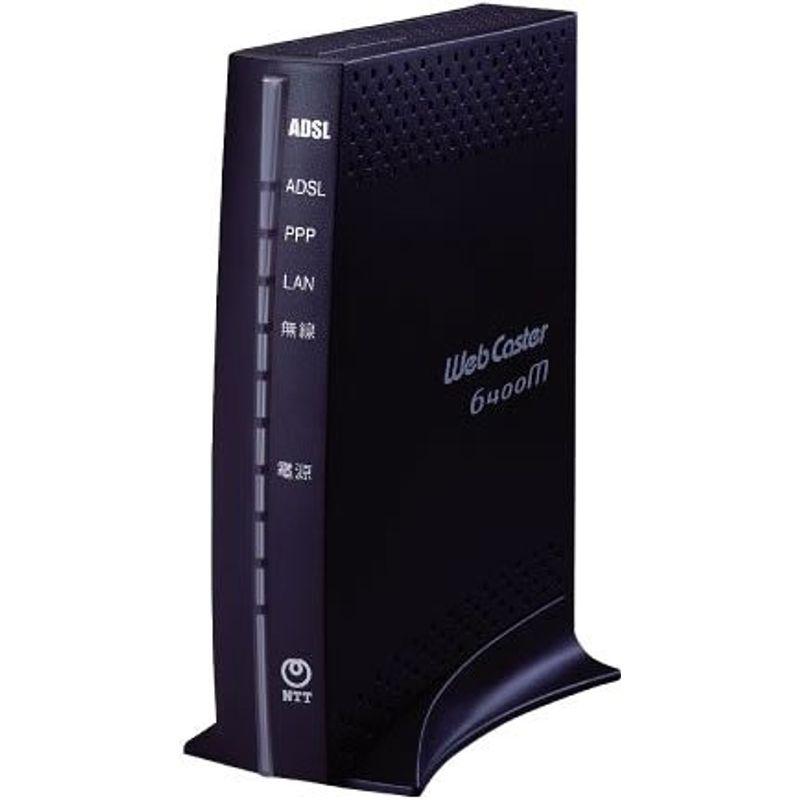 NTT西日本 Web Caster 6400M 47Mbpsモデム内蔵ADSLルーター NT : スカーレット2021 - 通販 ...