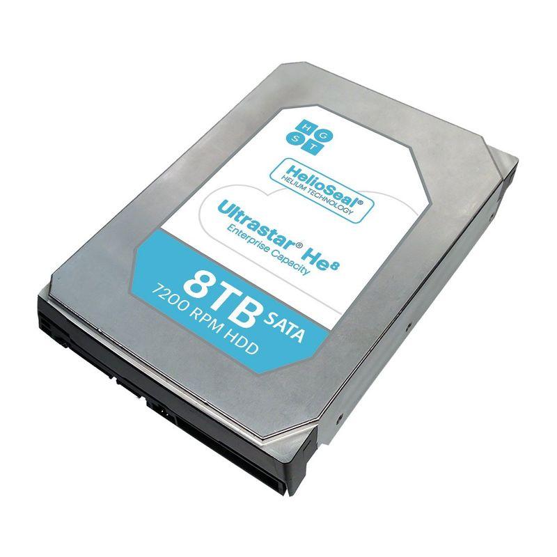 HGST Hitachi Ultrastar He8 8TB 7200RPM SATA 3.5インチ 内蔵ハードディスク HUH728080 ...