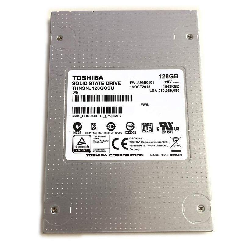 Kioxia Toshiba 128GB SSD HG6シリーズ THNSNJ128GCSU MLC NAND 2.5 7mm SATA 6 ...