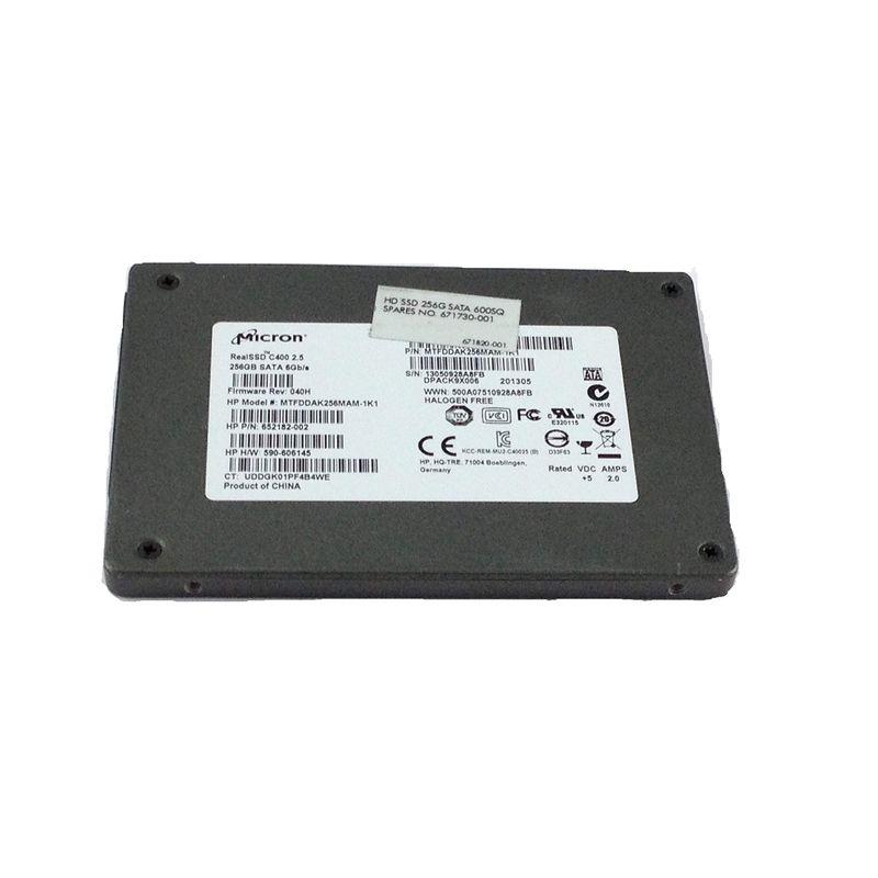 MTFDDAK256MAY HP Micron C400 256GB 6GBPS SATA 2.5インチ ソリッドステートドライブSSD ...