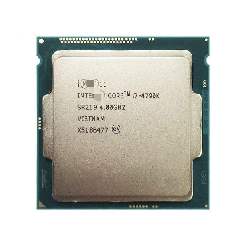 コンピュータアクセサリー CPU I7-4790K I7 4790Kクアッドコア8スレッド CPUプロセッサ8.8W 8M LGA 1150 ...
