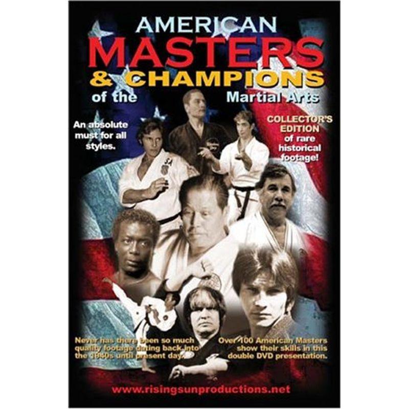 American Masters & Champions of the Martial Arts DVD : スカーレット2021 - 通販 ...