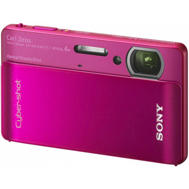 ソニー SONY デジタルカメラ Cybershot TX5 (1020万画素CMOS/光学x4/レッド) DSC-TX5/R ...