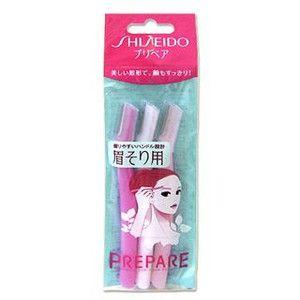 プリペア 眉そり用 3本入 顔用 カミソリ : SCB - 通販 - Yahoo!ショッピング