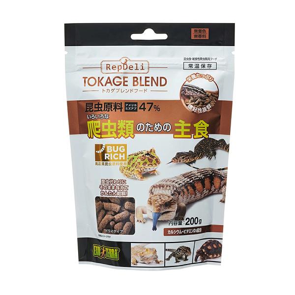 【J】GEX ジェックス RepDeli トカゲブレンドフード 200g : SCB - 通販 - Yahoo!ショッピング