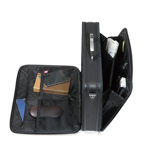 ウノフク アタッシュケース ビジネス LL 46cm ダブルルーム バッグ ソフト ブリーフ ショルダー 2way BAGGEX バジェックス 24-0284 出張 泊 通勤 仕事 A4 B4 ...