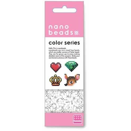カワダ nanobeads ナノビーズ 単色 しろ [01] 〔メール便 送料込価格〕 : スクールサプライ - 通販 - Yahoo!ショッピング