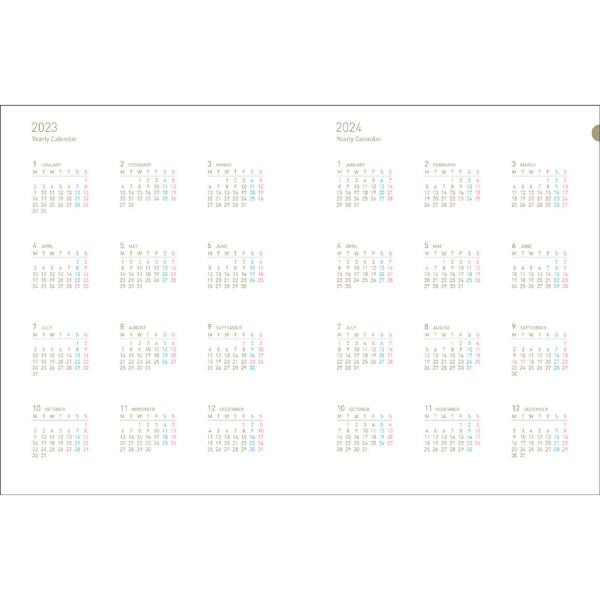 2023年 ソフトリングダイアリー Sooofa スーファ マンスリー+ノート B6変形 ライトブルー 4mm方眼罫 手帳 コクヨ [02] 〔メール便 送料込価格〕 :GU11O7W2 ...