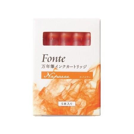 日本出版販売 Fonte インクカートリッジ Napaeae オレンジ [02] 〔メール便 送料込価格〕 : スクールサプライ - 通販 ...