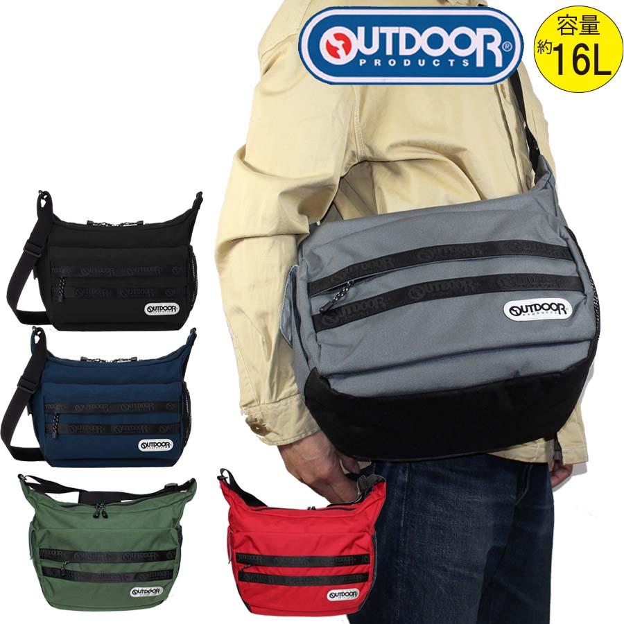 OUTDOOR PRODUCTS アウトドア ショルダーバッグ マザーズバッグ かばん 22469007 クラシック ロゴテープ バッグ ...