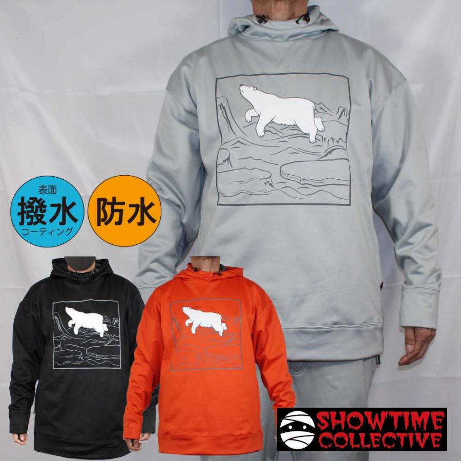 正規品 撥水パーカー SHOWTIME COLLECTIVE グラトリ ボンデッド 正規品 撥水パーカー SHOWTIME COLLECTIVE グラトリ ボンデッド