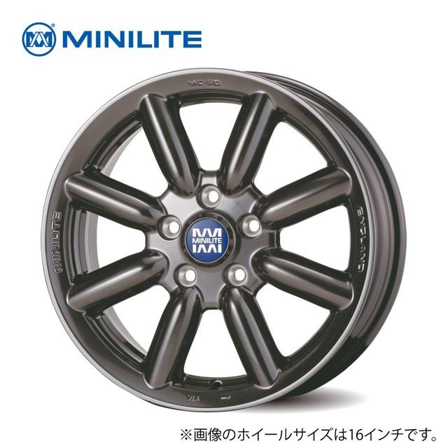 TAS MINILITE MC-50 ホイール1本 15x5.5J +44 112 5H (ハイパーブラック) : エスクリエイト - 通販 - Yahoo!ショッピング