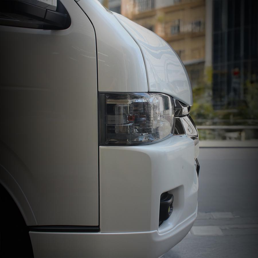 FEGGARI ハイエースワイド 200系 ABS製 デビル ボンネット パネル V3 塗装済 070 エアロ バッドフェイス フェガーリ バージョン3 : エスクリエイト - 通販 ...