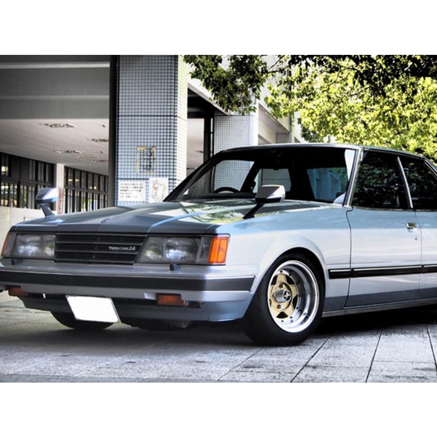 COLIN PROJECT フォーカスレーシングファイブ ホイール1本 14 x 8.0J 4H 114 -13 ゴールド / 14インチ ...
