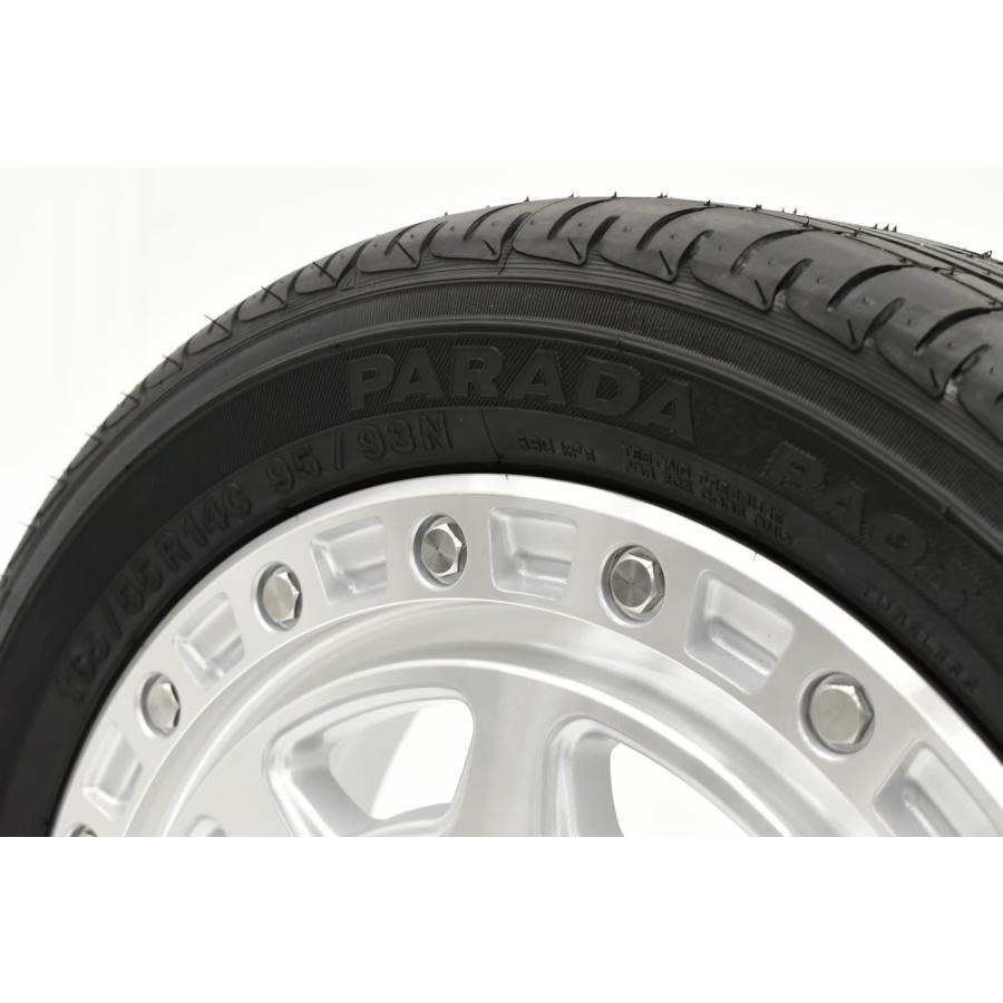 ハードカーゴ MLJ XTREME-J XJ07 × PARADA PA03 タイヤホイール5本セット グロスブラック 黒 ダイハツ スズキ ホンダ HC-XJPP5-BK : hc ...