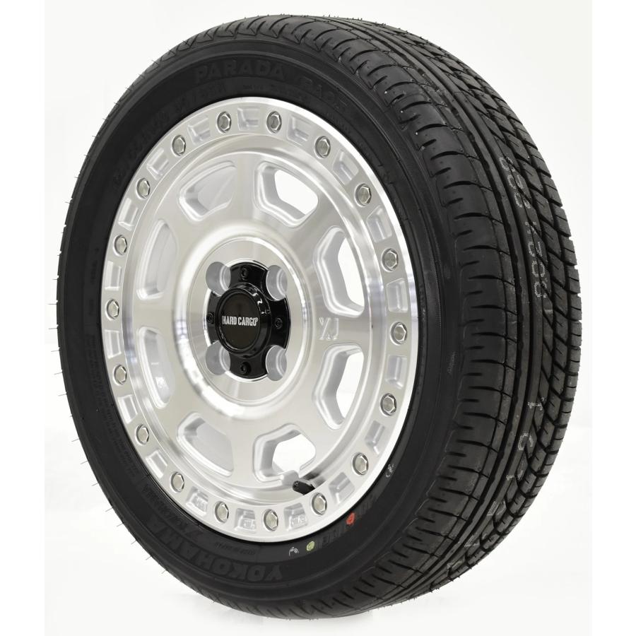 ハードカーゴ MLJ XTREME-J XJ07 × PARADA PA03 タイヤホイール5本セット グロスブラック 黒 ダイハツ スズキ ホンダ HC-XJPP5-BK : hc ...