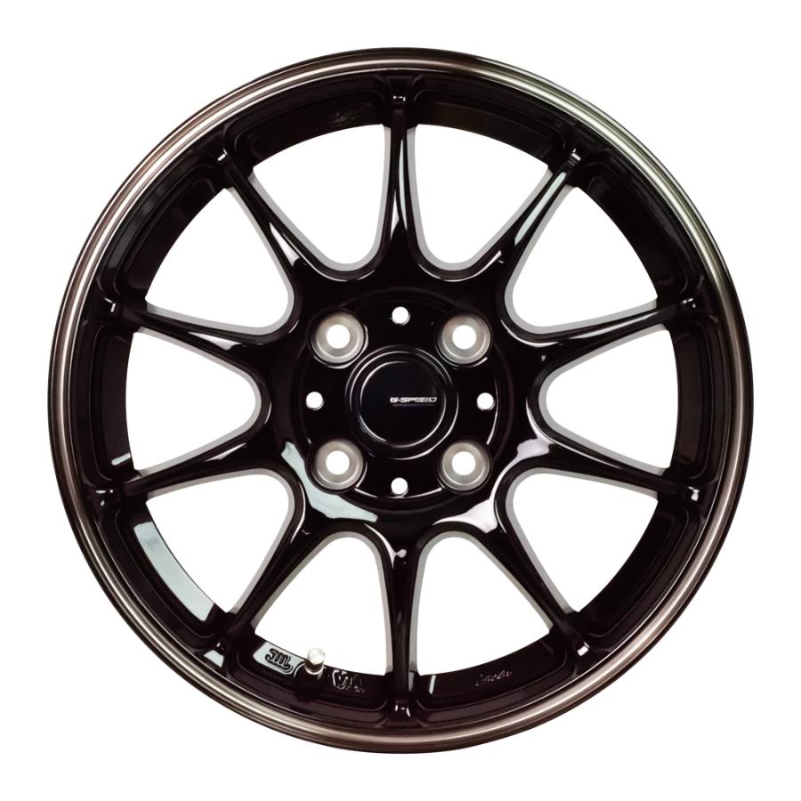 Gスピード P-07 ホイール1本 12x4.0 +43 100 4H(ブラック&ブロンズクリア) : hgp7124043400 : エスクリエイト - 通販 - Yahoo!ショッピング