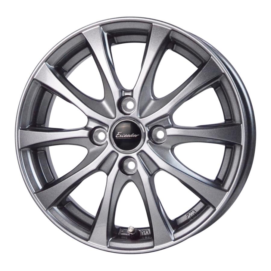 HOT STUFF エクシーダー E07 ホイール1本 16x6.0 +45 100 4H(ダークシルバー) : エスクリエイト - 通販 - Yahoo!ショッピング