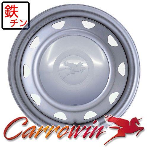 キャロウィン スチールホイール(1本) 13x4.0 +40 12Hマルチ キャロウィン スチールホイール(1本) 13x4.0 +40 12Hマルチ