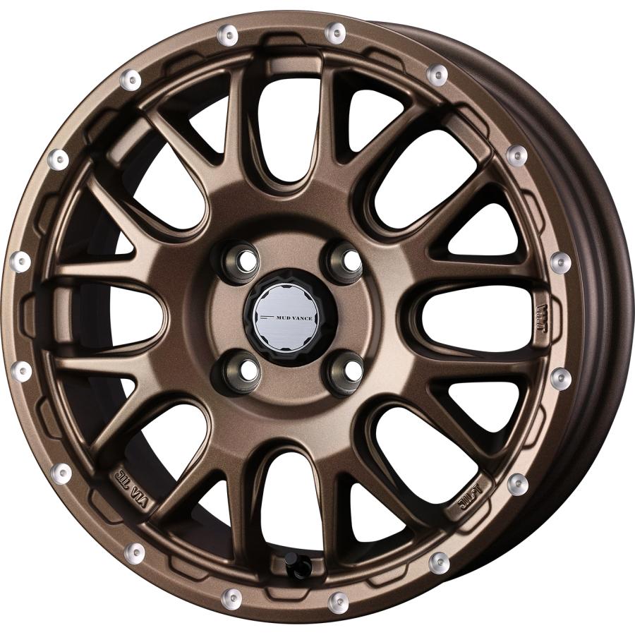 WEDS マッドヴァンス 08 ホイール1本 12X4.00B +40 4H 100 ( マットブロンズ ) : エスクリエイト - 通販 - Yahoo!ショッピング