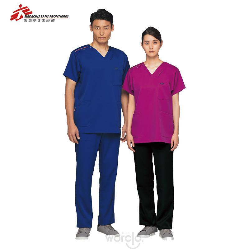 Dickies 【国境なき医師団】男女兼用スクラブ[7091SC]／国境なき医師団 : スクラブ.COMbyわーくろ - 通販 - Yahoo!ショッピング