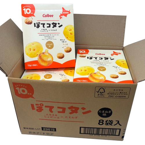 カルビー カルビー ぽてコタン （15g×8袋入）×12箱（1ケース）業務用 まとめ買い 箱買い スナック calbee じゃがいも ポテコタン ぽてこたん ポテこたん : PASSIOS ...