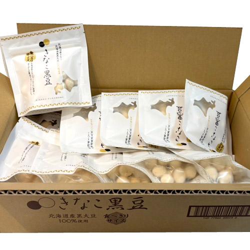 坂口製粉所 北海道産 きなこ黒豆（60g） ×20袋（1ケース）業務用 まとめ買い 箱買い きな粉 おやつ スイーツ 大豆 : PASSIOS ...