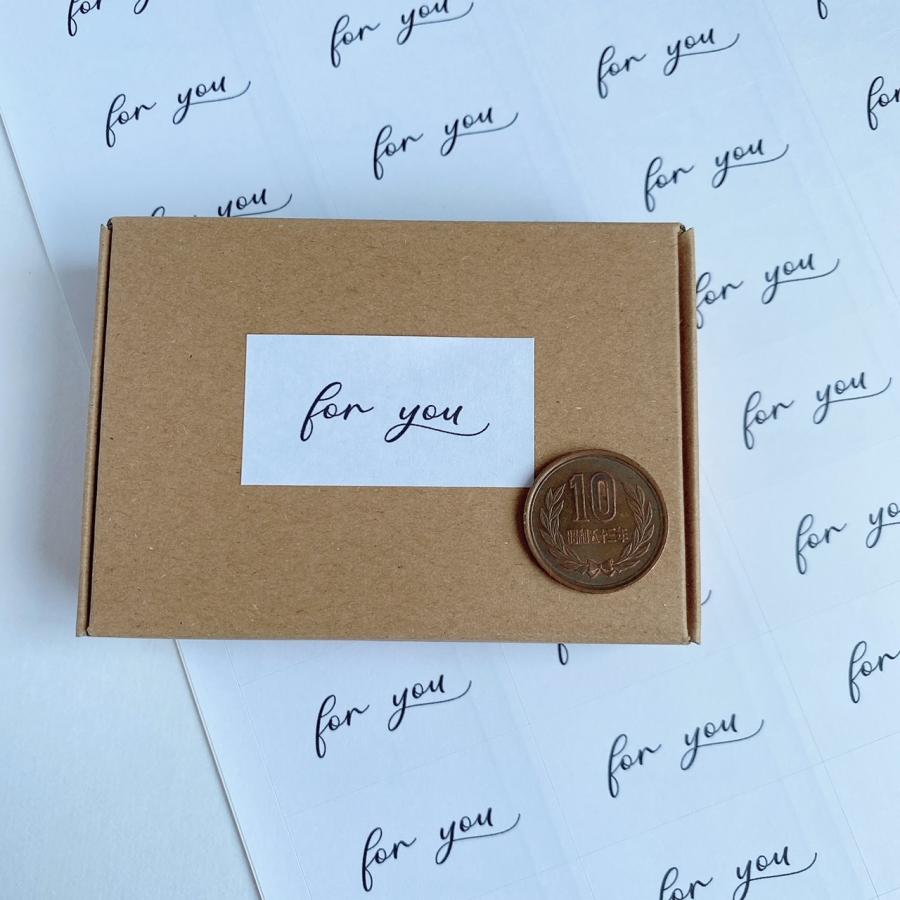 For youシール 筆記体 シンプル 44枚 NO.1424 : se-label - 通販 - Yahoo!ショッピング