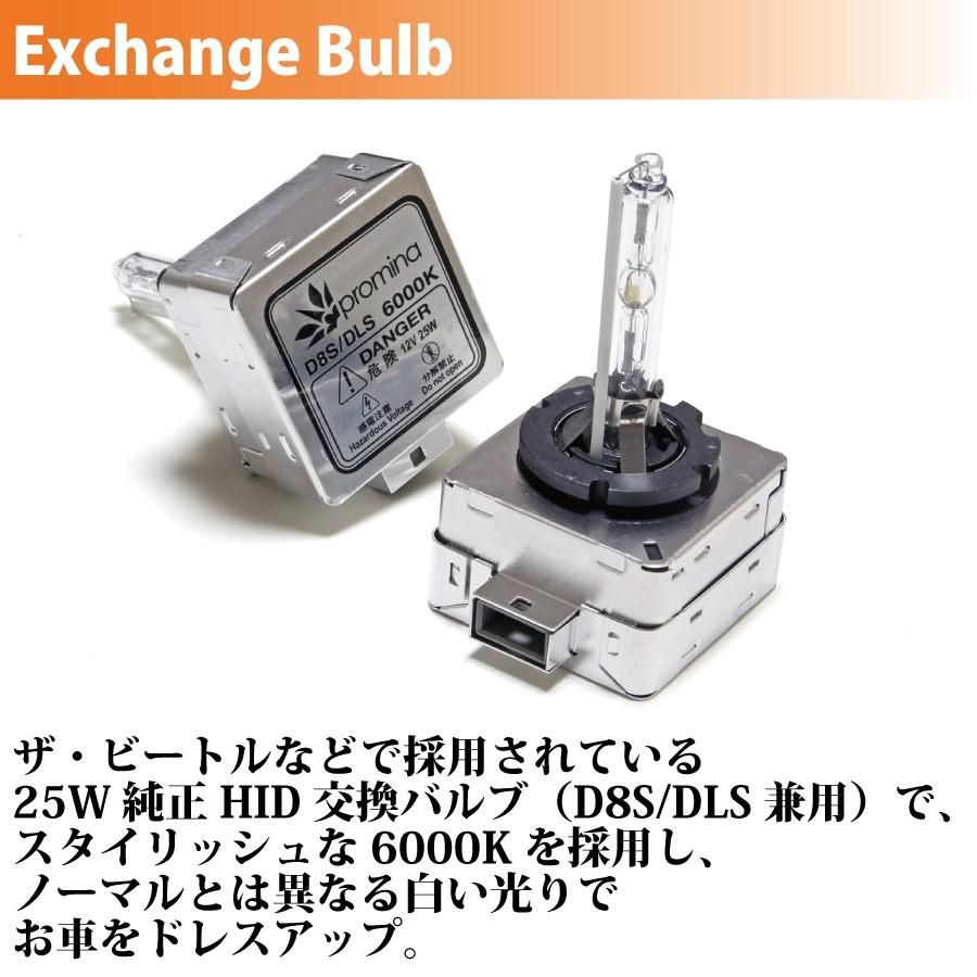 シーバスリンク HIDバルブ D8S/DLS 車検対応 1年保証 純正HID交換バルブ promina HID Exchange Bulb ...