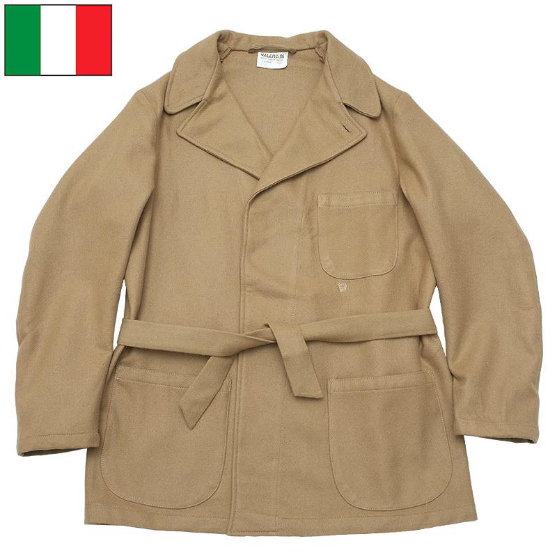 イタリア軍 フランネル シャツ ベージュ USEDアウター イタリア軍 フランネル シャツ ベージュ USEDアウター