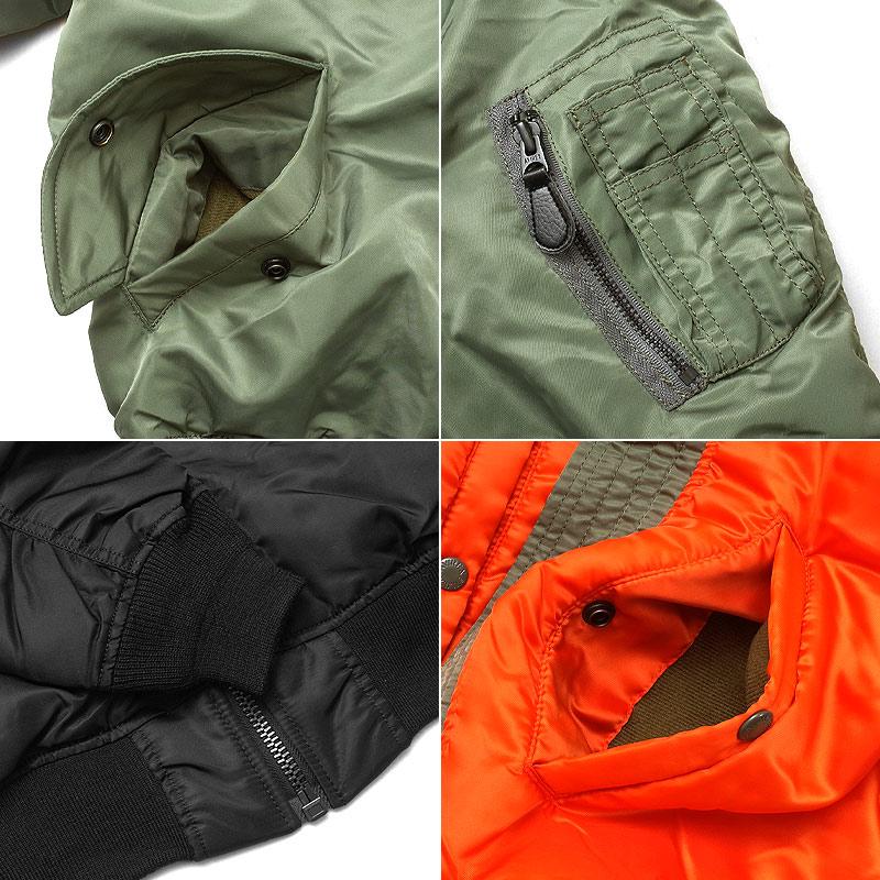 AVIREX アビレックス #7832952013[7830952008](6102171) MA-1 フライトジャケット『COMMERCIAL LOGO』メンズ MA1 ブルゾン ミリタリー ...