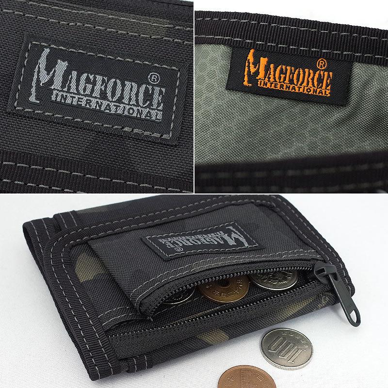 MAGFORCE（マグフォース） 1点ならメール便可 #MF-0277(A0277BC) EDC ウォレット ブラックカモ 財布 三つ折り 小銭入れ 札入れ 小物 : ミリタリー百貨シービーズ ...