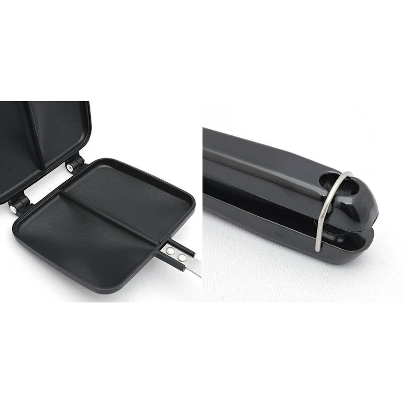 HIGHMOUNT ハイマウント #13020 ホットサンドメーカー ダブル アウトドア キャンプ ソロキャン クッカー サンドイッチ サンドウイッチ : 22101042 : ミリタリー百貨 ...