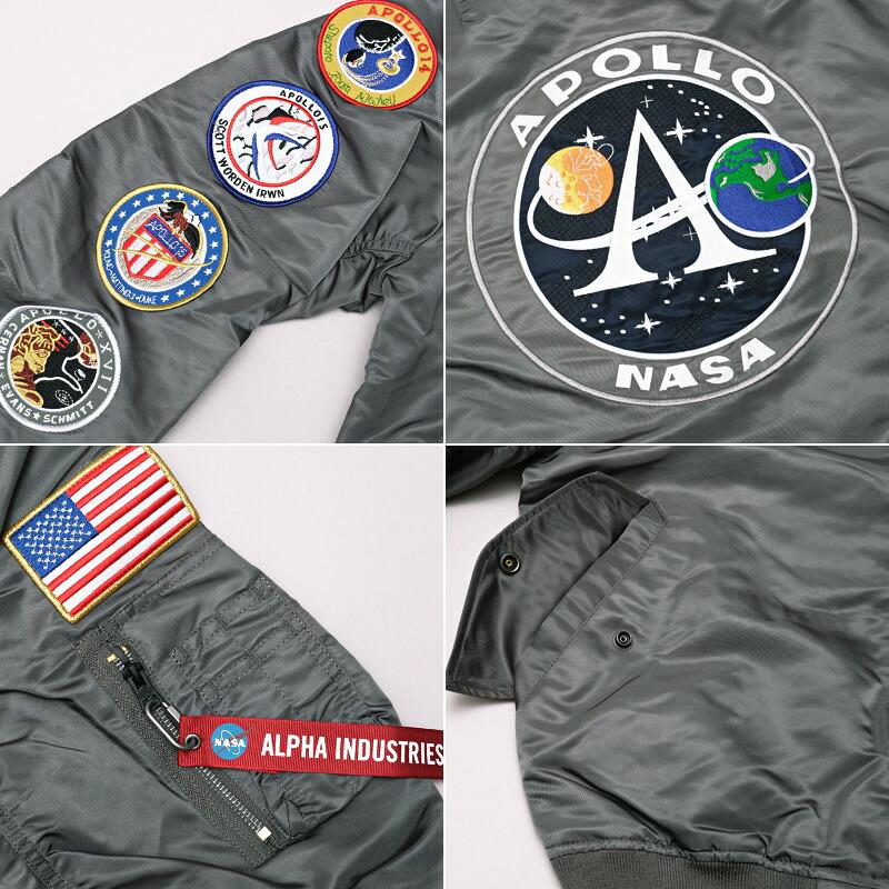 Alpha Industries 5%OFF！ ALPHA社 アルファ #TA0480 L-2B フライトジャケット『APOLLO GEN II』JAPANスペック L2B ブルゾン メンズ ...