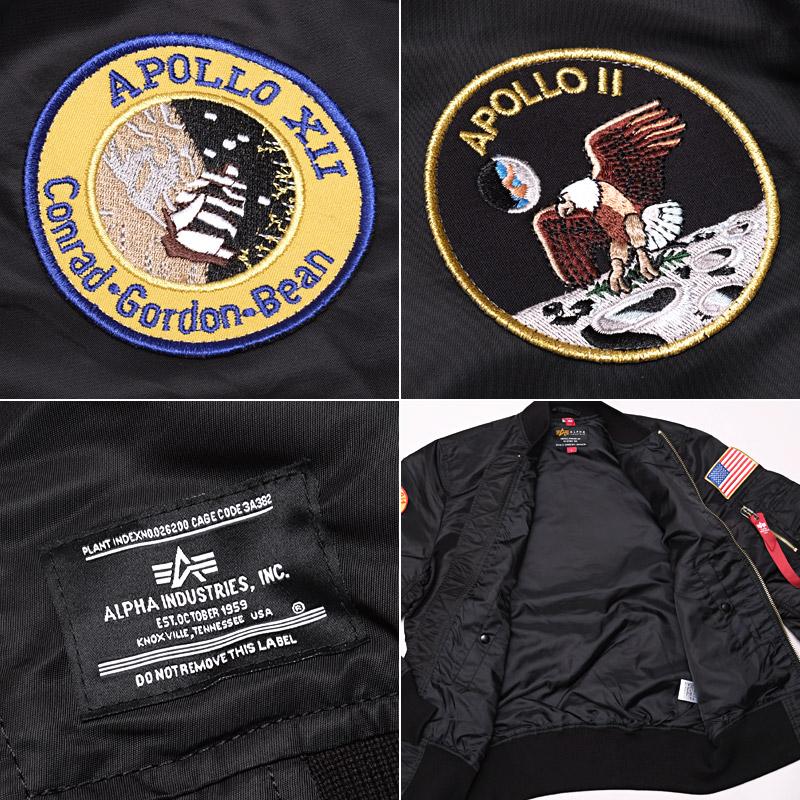 Alpha Industries 5%OFF！ ALPHA社 アルファ #TA0480 L-2B フライトジャケット『APOLLO GEN II』JAPANスペック L2B ブルゾン メンズ ...