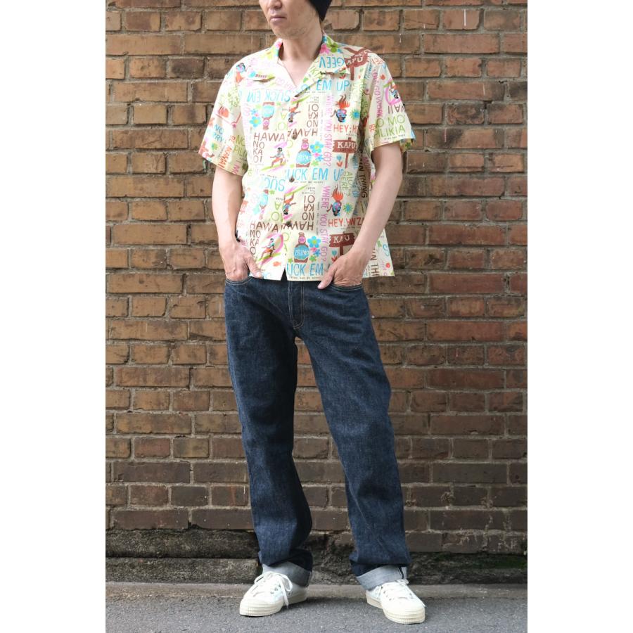 SUN SURF SUNSURF サンサーフ #SS39097 半袖 コットンカンブリック オープンカラーシャツ『HALE SWEET ...